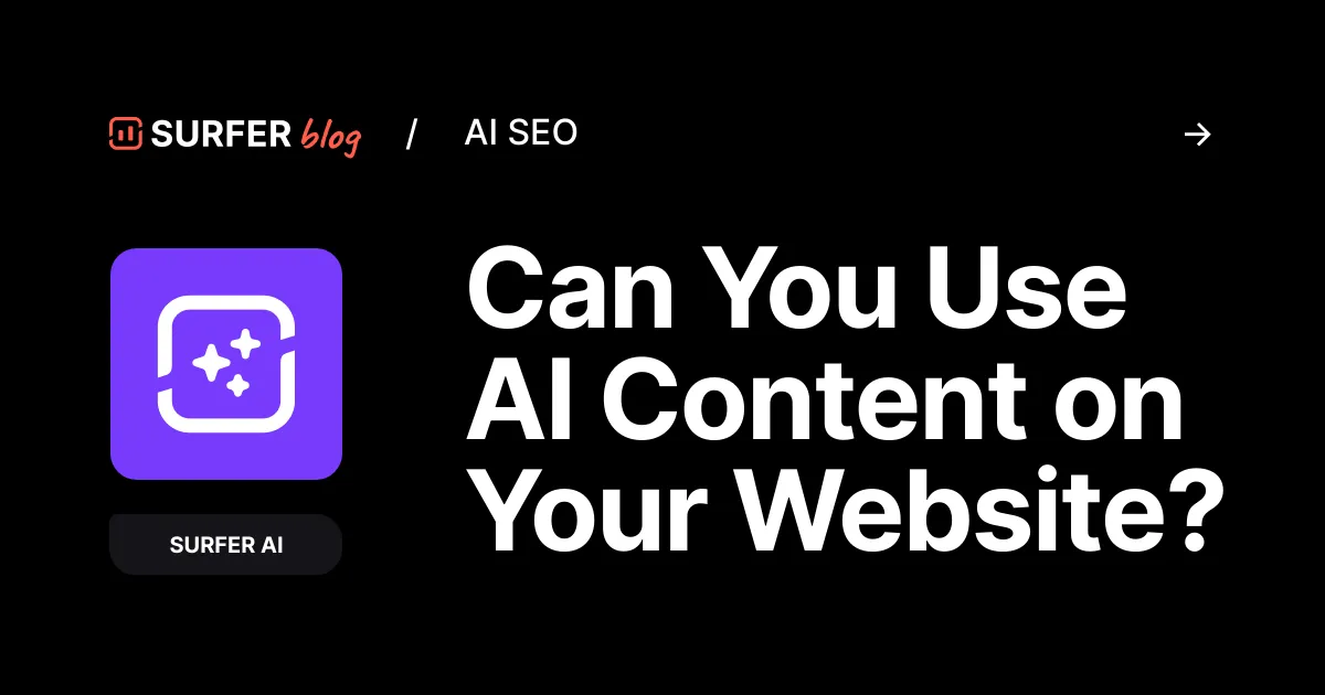 Can You Use AI Content on Your Website?