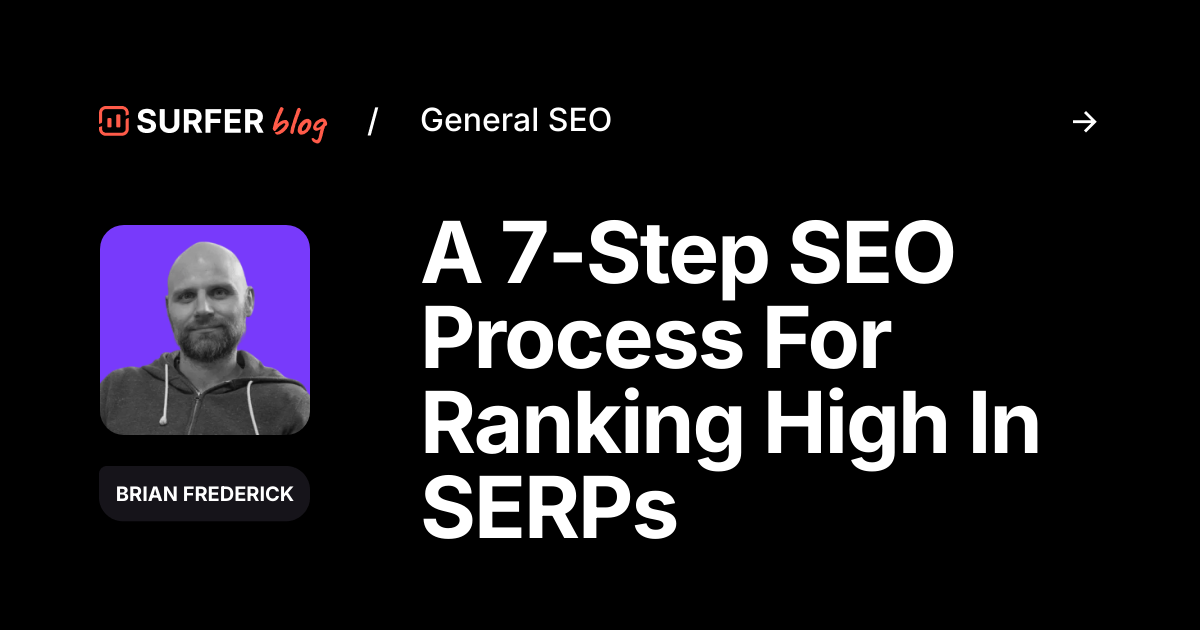 A 7-Step SEO Process For Ranking High In SERPs
